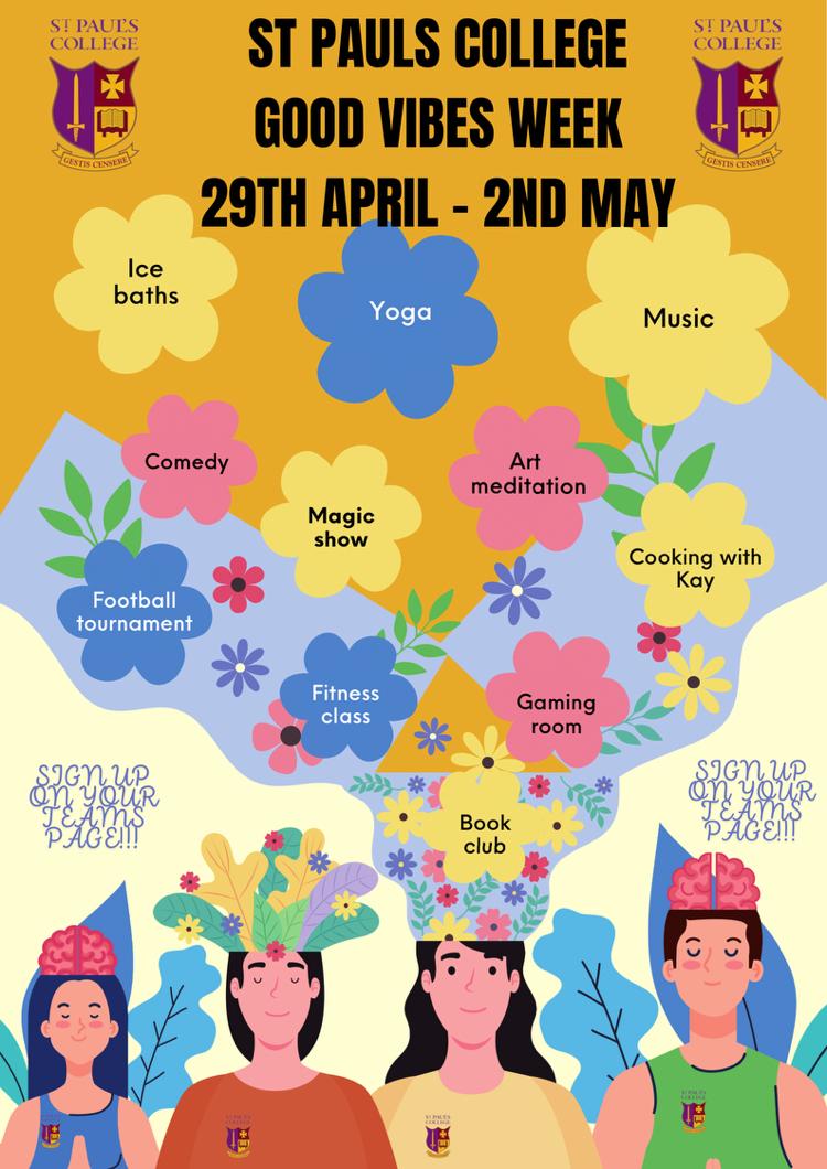 Good vibes week – St Paul's College